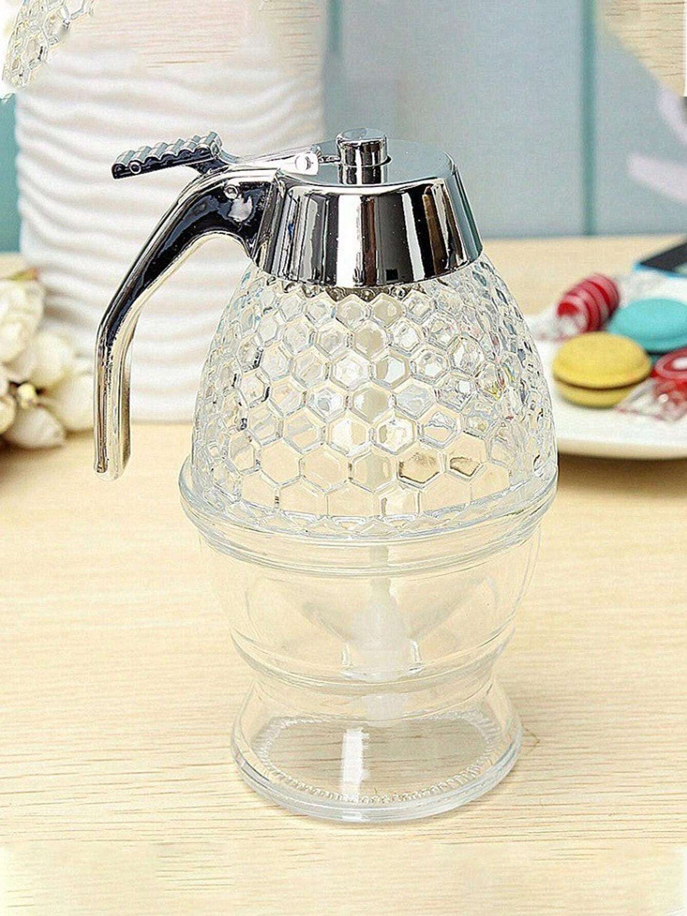 1pc Honey Salad Dressing Dispenser Squeeze Bottle-With Nozzle, Acrylic ...