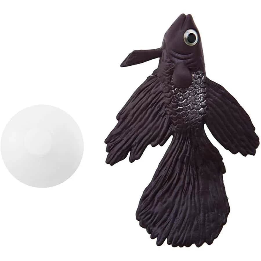 Artificial Silicone Plastic Fluorescent Goldfish And Fighting Fish ...