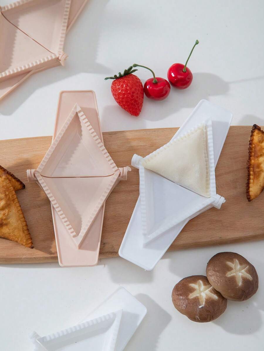 1pc Triangle Dumpling Mold Burst Fresh Highly Attractive Level Design ...