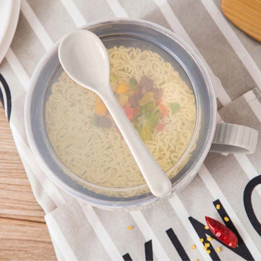 PP Material Instant Noodle Bowl + Stainless Steel Lunch Box, Household ...
