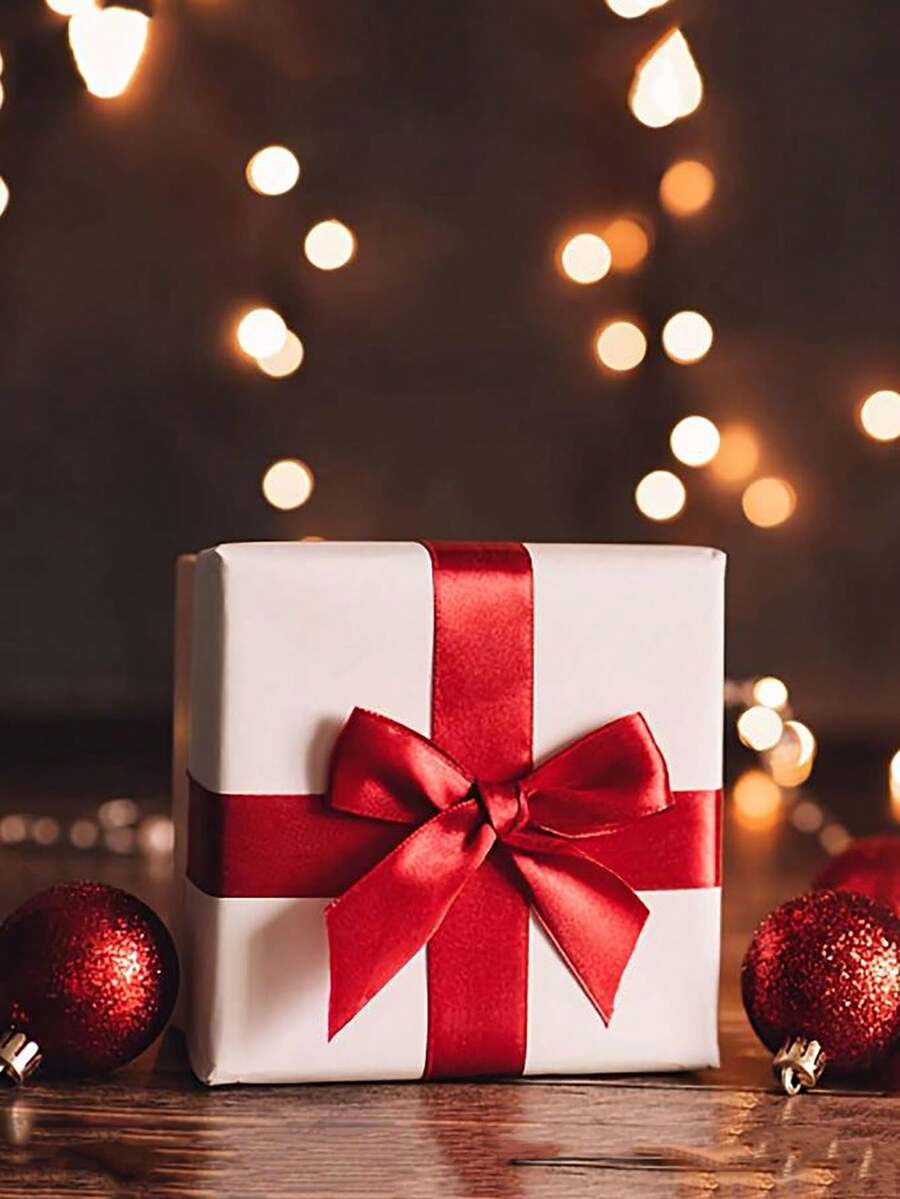 1 Roll - 4cm Double Sided Satin Ribbon, DIY Cake Box Flower Packaging ...