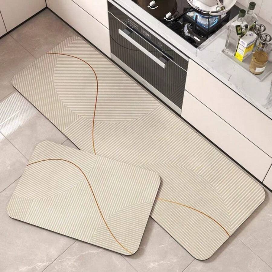 1pc Kitchen Silicone Mat, All Seasons General Silicone Diatom Mud Mat ...