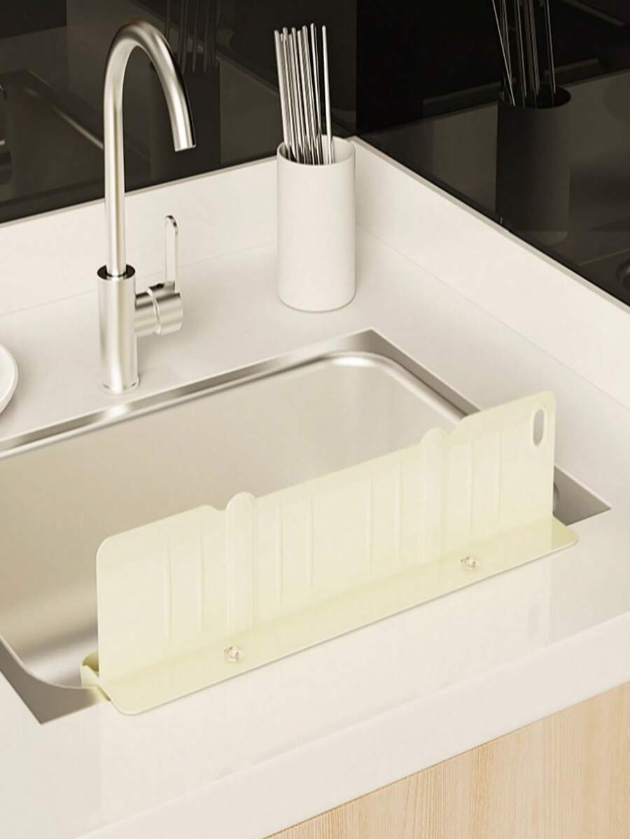 1pc Sink Water Splash Guard, Countertop Anti-Splash Water Barrier ...