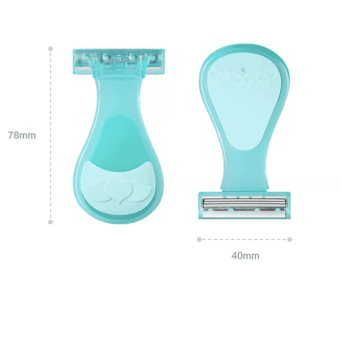 6PC Shaver, Portable Shaver For Multiple Areas Of Armpit, Leg Hair, And ...