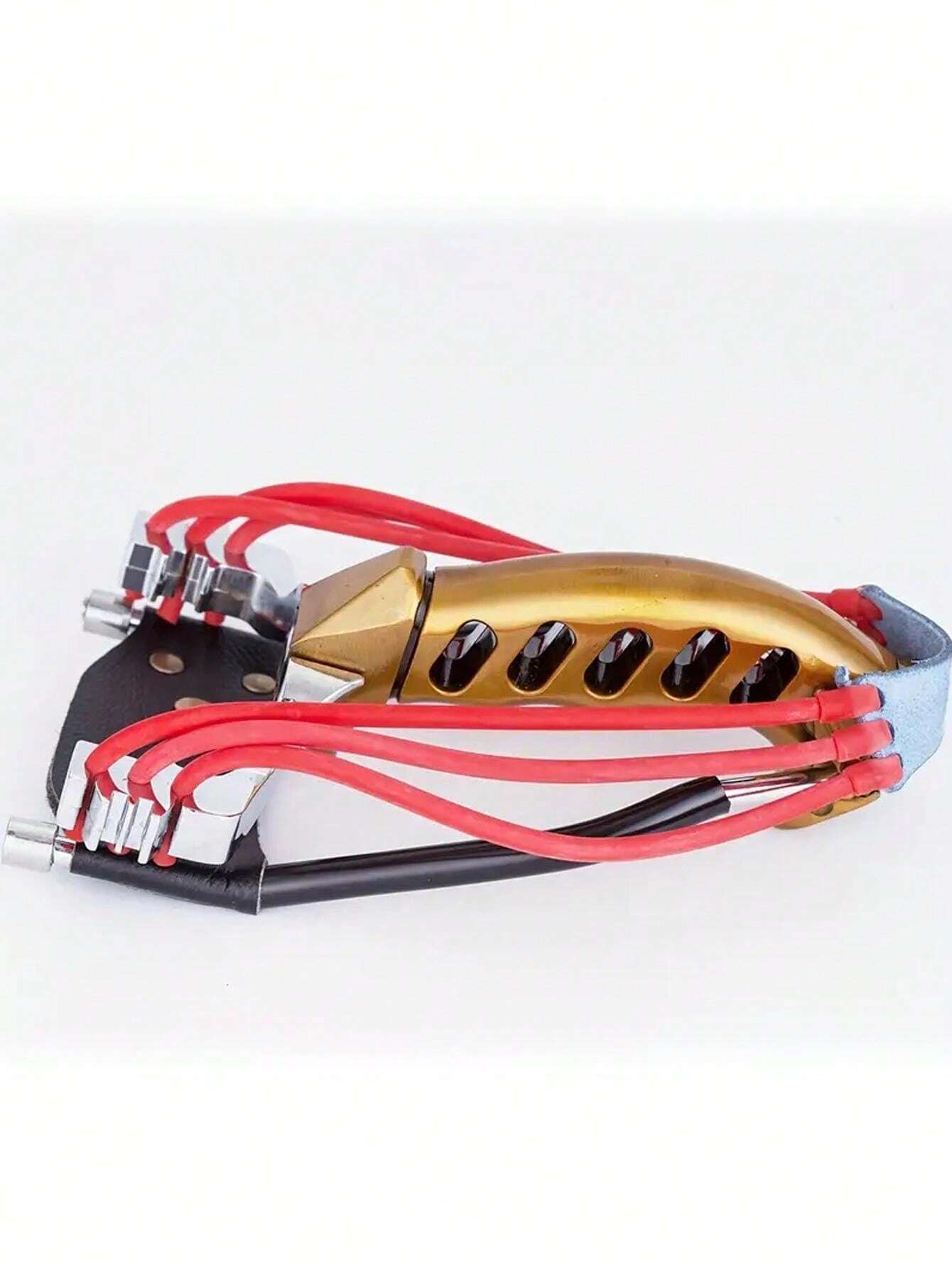 1set Professional Powerful Outdoor Hunting Slingshot With Three Leather ...