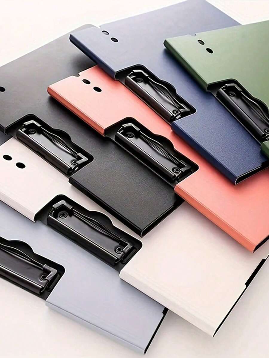 1 Pc A4 Folder Horizontal Secretary Clamp Data Book Test Paper Storage ...