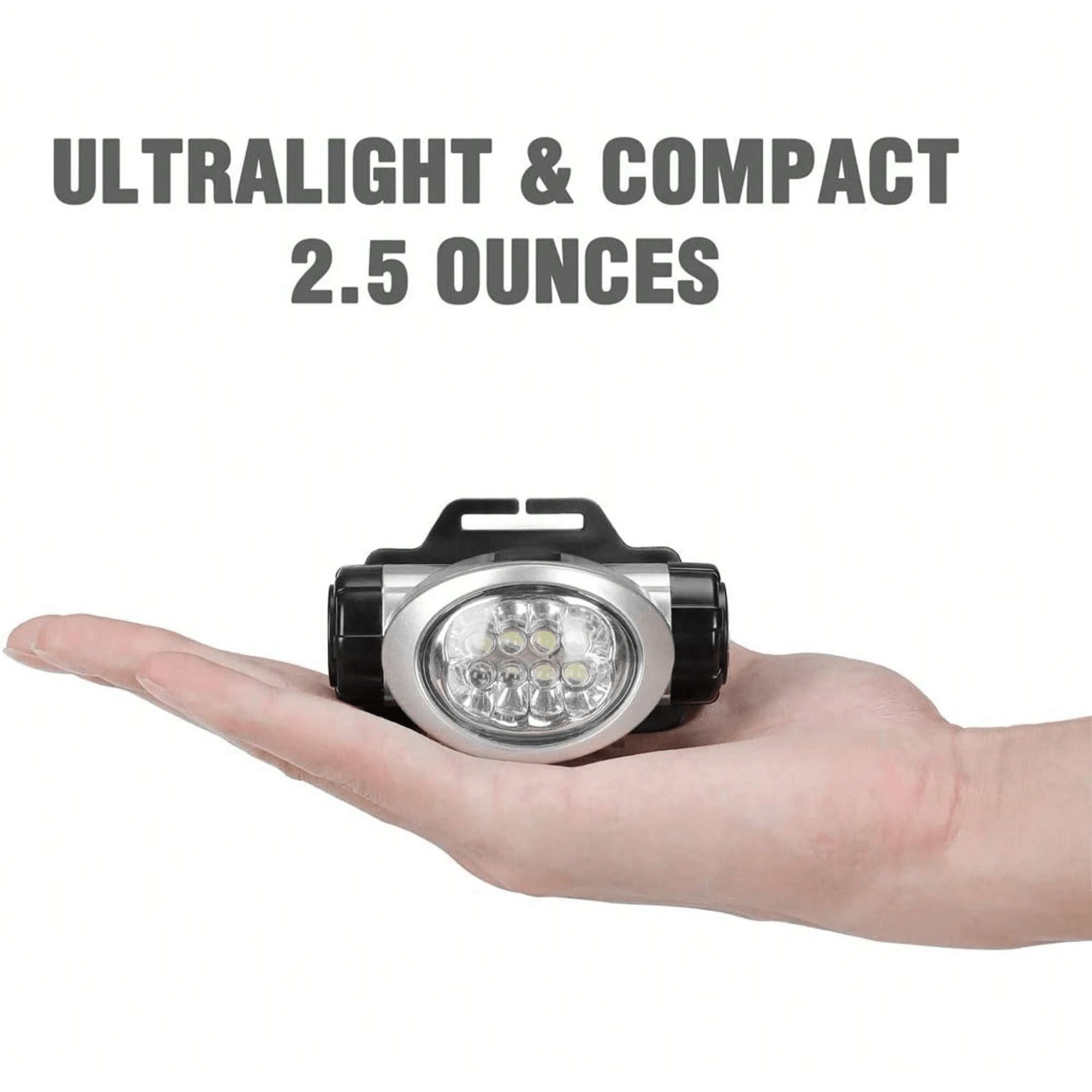 Headlamp Flashlight, LED COB Head Light For Running, Camping, Reading ...