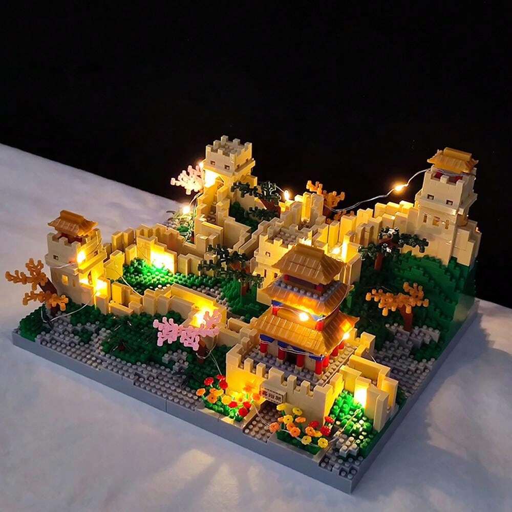 Great Wall Building Blocks Set, 3d Puzzle High Difficulty Toy Home ...