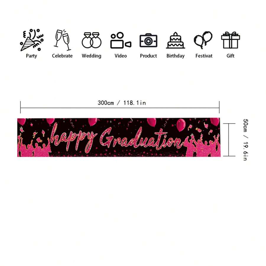 Class Of 2024 Graduation Decoration Graduation Horizontal ...