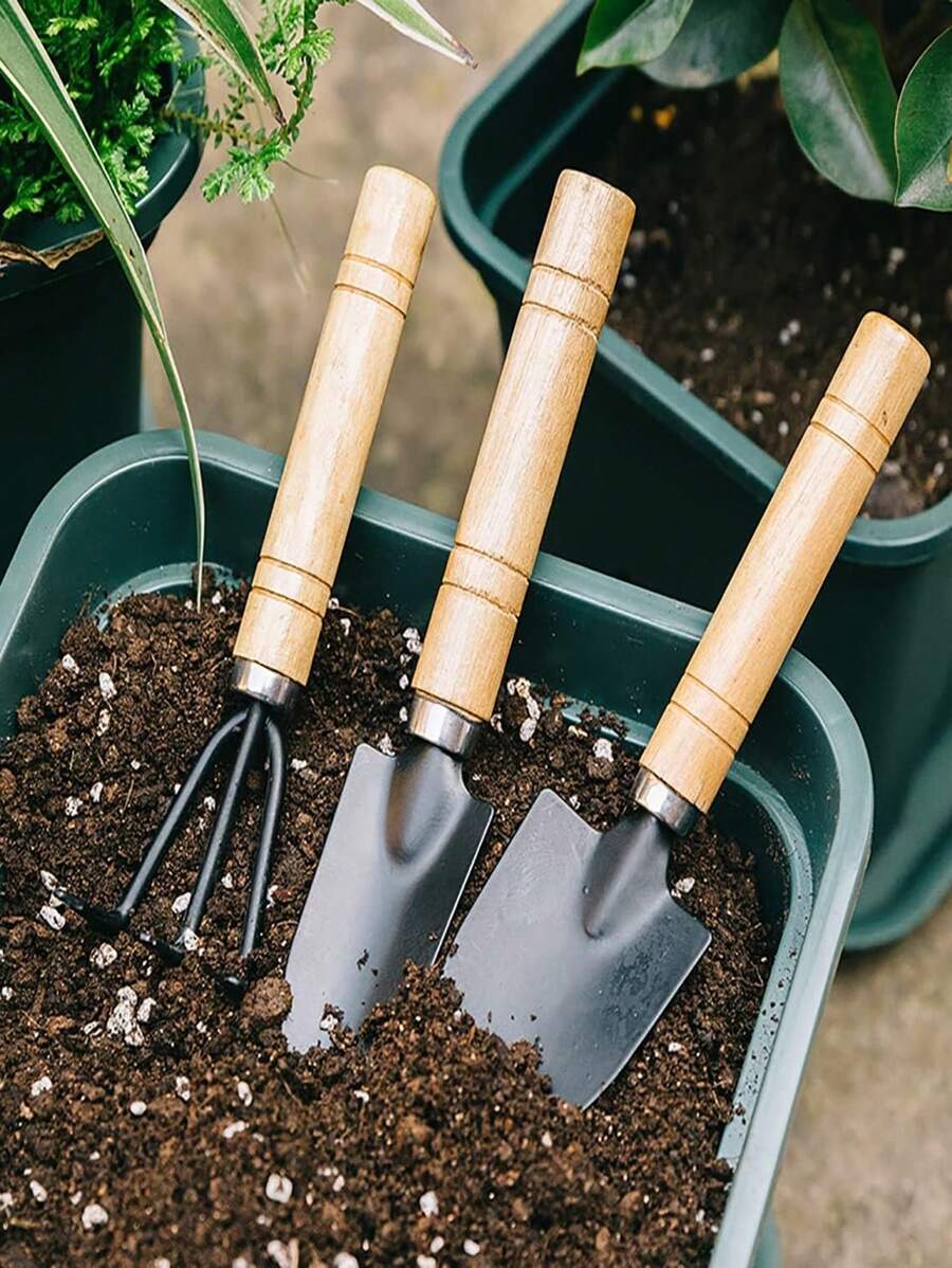 3pcs/Set Home Gardening Garden Tools, Children Planting Tools, Small ...