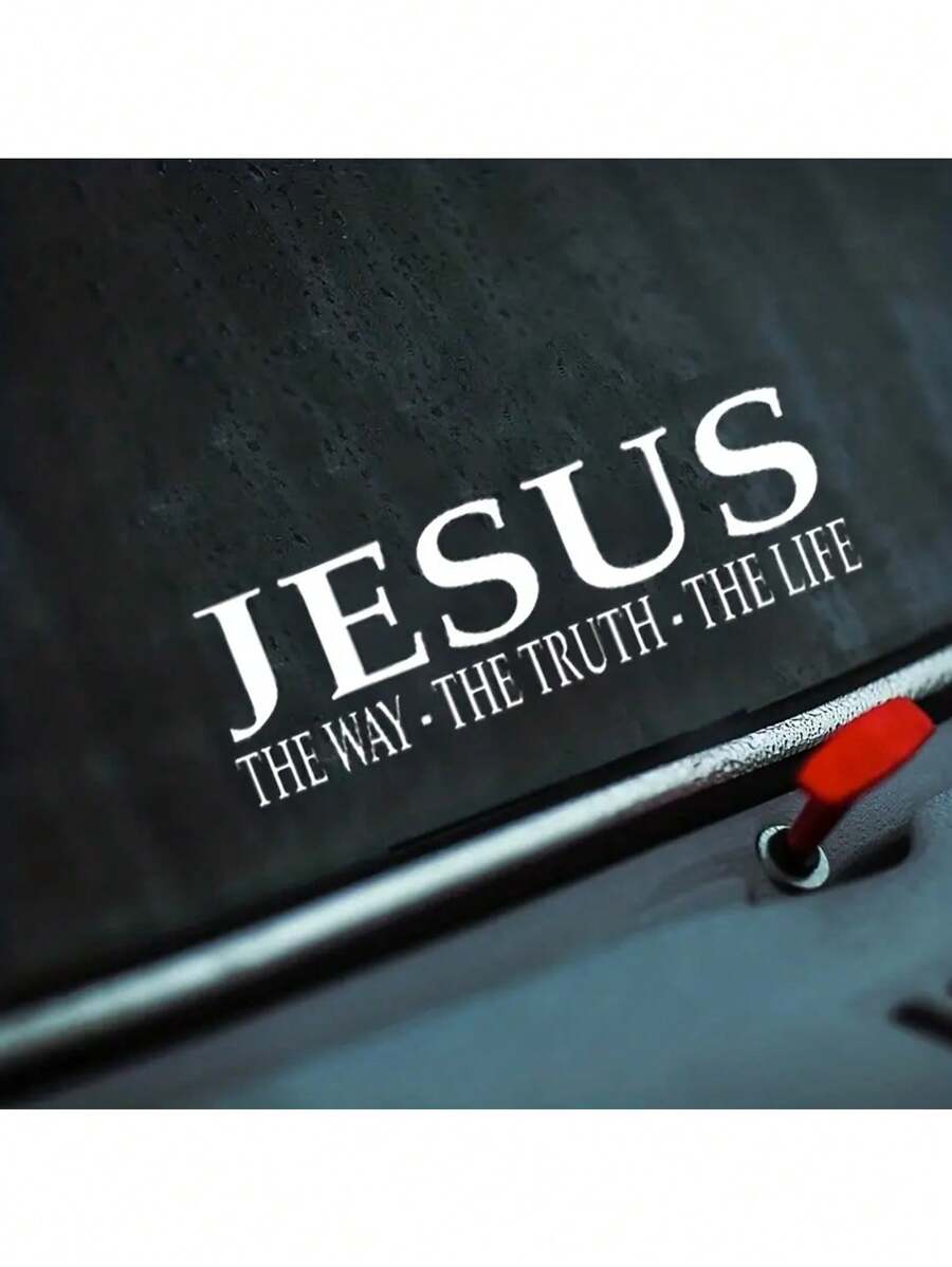 Jesus The Way The Truth The Life Christian Sticker Vinyl Decal Car ...