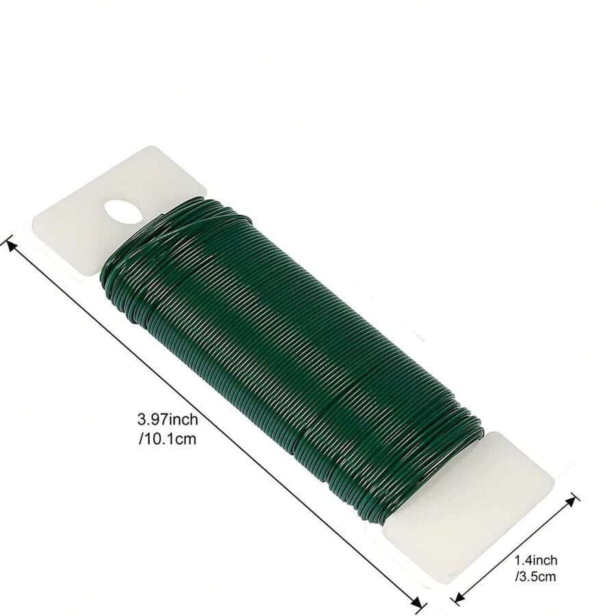 1 Piece/3 Pieces Green Floral Wire, Wire Garland Wire, No. 22 Flexible ...