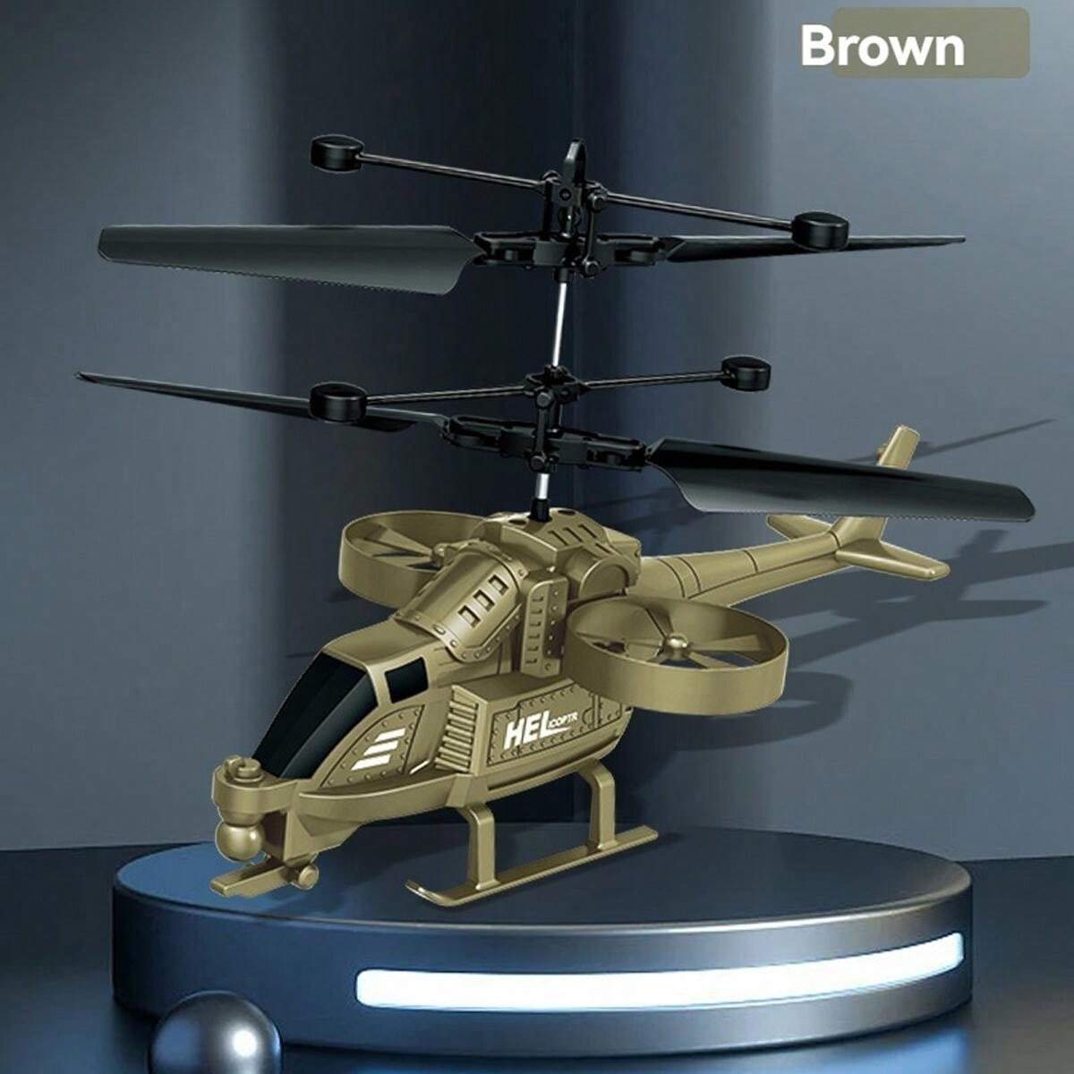 Intelligent Induction Flying Aircraft Fighter Helicopter Toy With ...