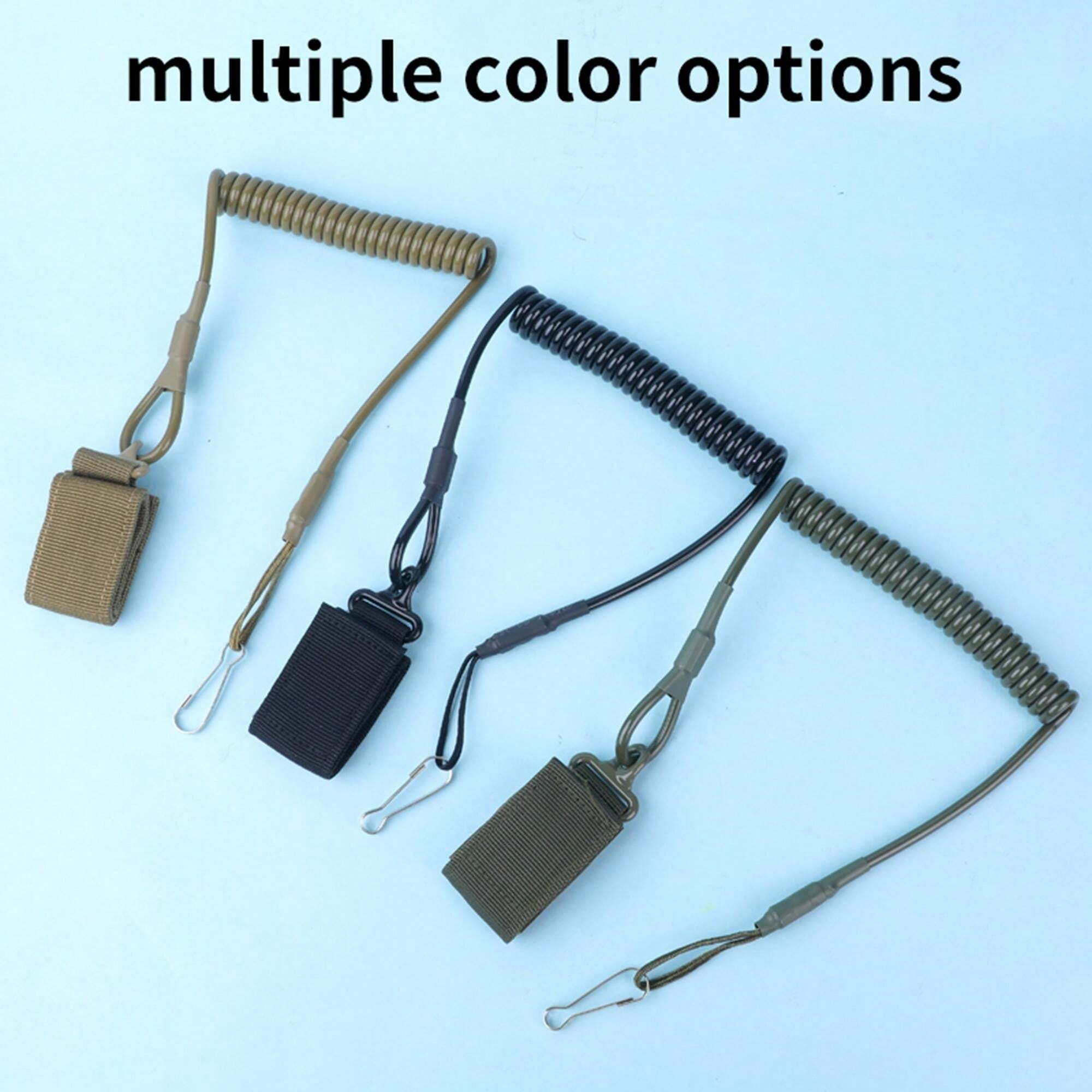 Tactical Waist Chain Belt Gun Holster Strap Plastic Bungee Shock Cord ...