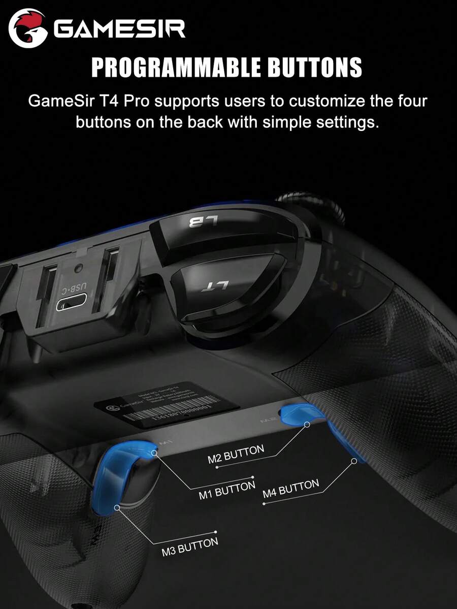 GAMESIR GameSir Switch Gamepad T4 Pro Multi-Platform PC Controller ...