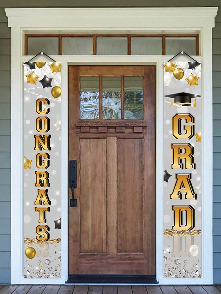 2024 Graduation Decorations Class Of 2024, Congrats Grad Porch Sign ...