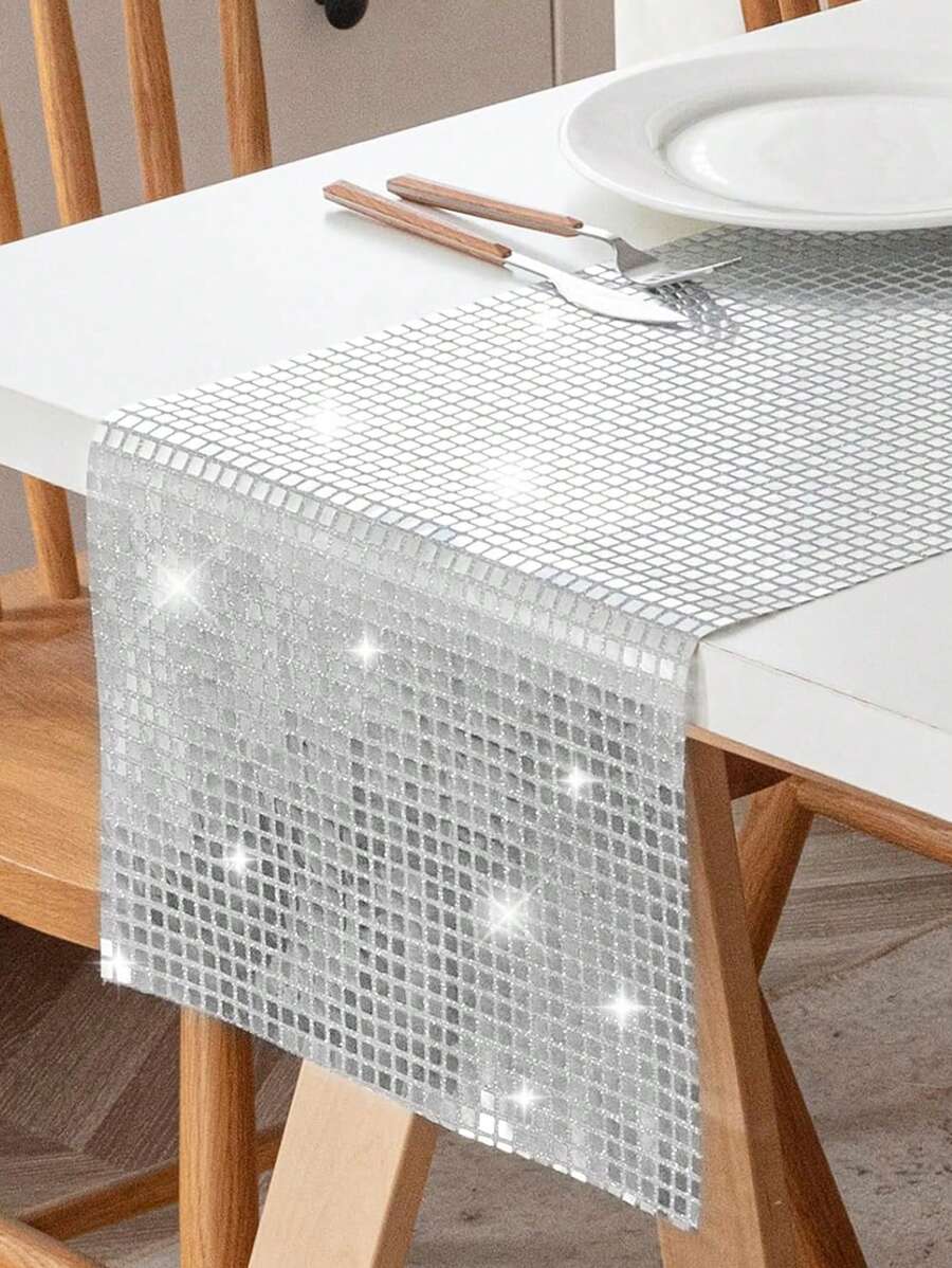 1/2Pack 30*120cm Glitter Disco Table Runner Decorations - Polyester ...
