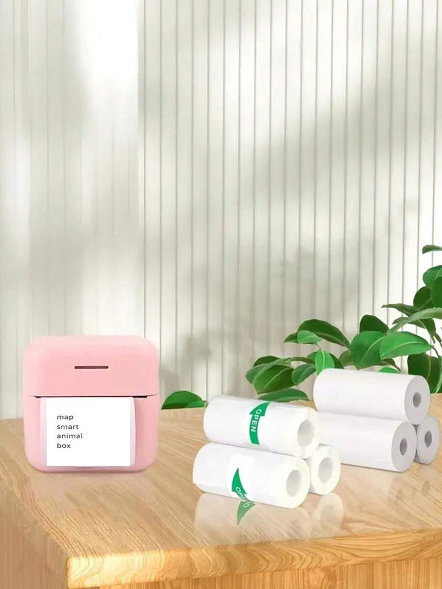 FoBianJie Mini Printer Paper 6 Different Colors Of Stickable Printing ...