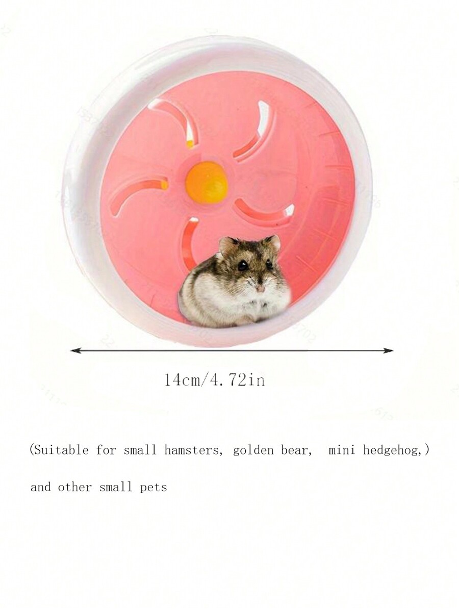 1pc Hamster Cage Wheel 14cm Silent Spinner Running Wheel(Random Color) | SHEIN EUQS
