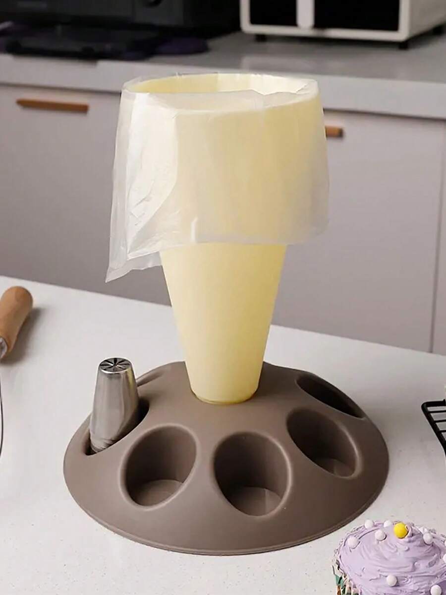 1pc Baking Piping Bag Organizer Stand Kitchen Baking Tool Nozzle ...
