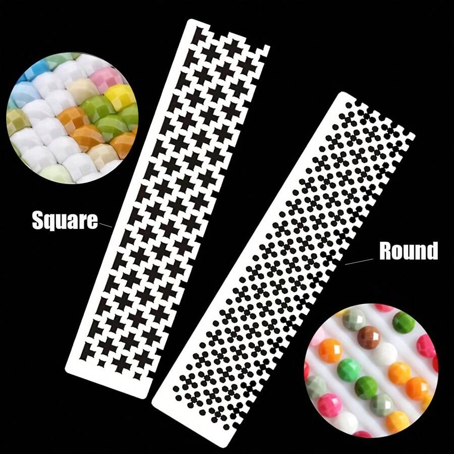 1pc Diamond Painting Ruler Square /Round Size 16*4cm/6.3''*1.57 ...