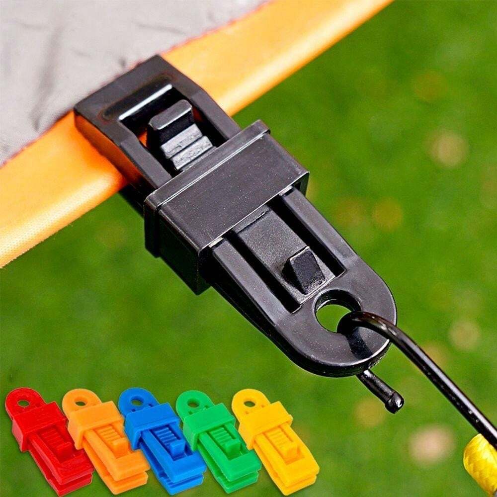 Outdoor Camping Tent Hook Large Size, Tent Clips With Tensioner And ...