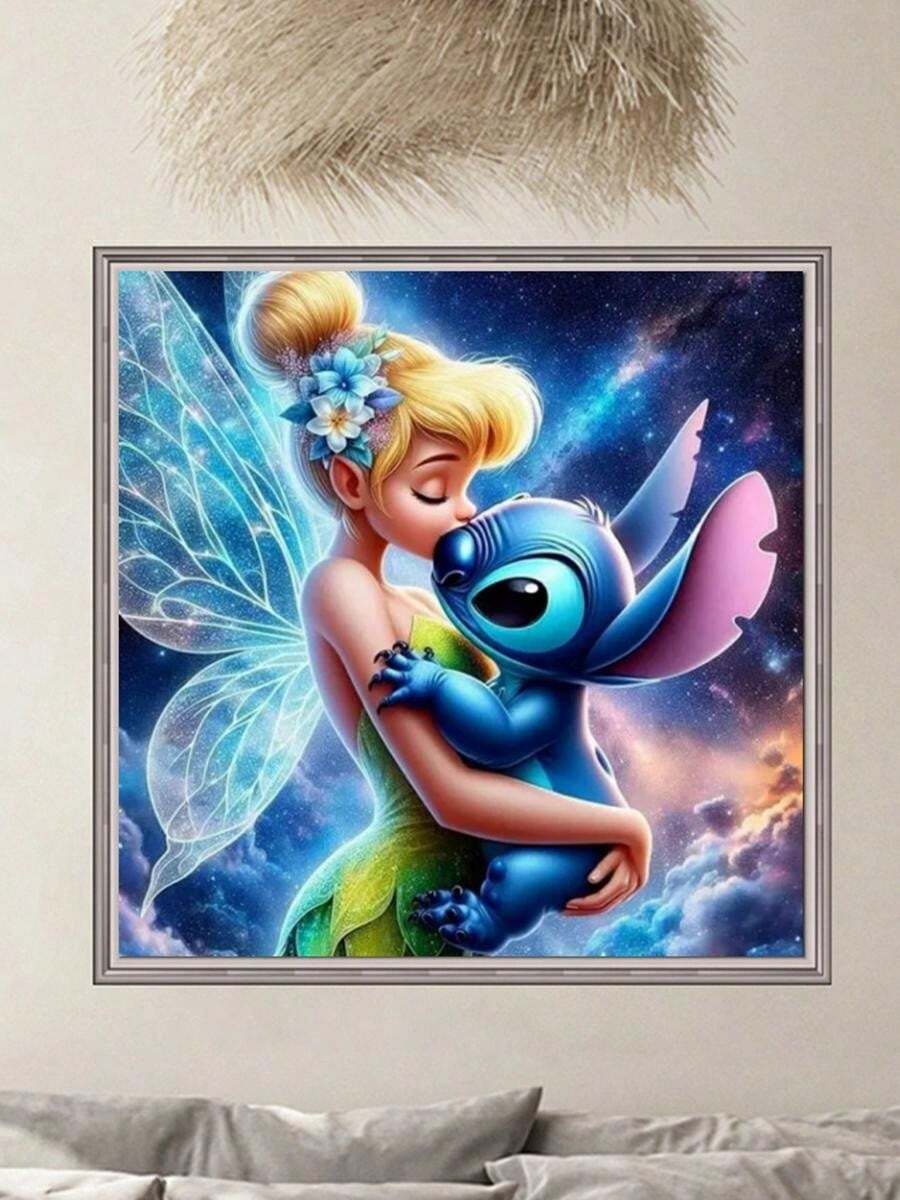 Tinkle Bell Lilo & Stitch 5D DIY Diamond Painting Mosaic Disneys ...