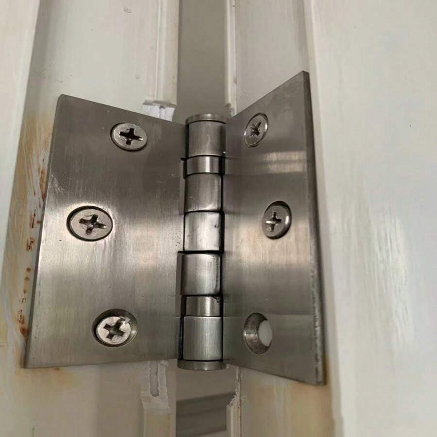 Stainless Steel Flat Open Hinge Bearing Door Cabinet Hinge | SHEIN USA