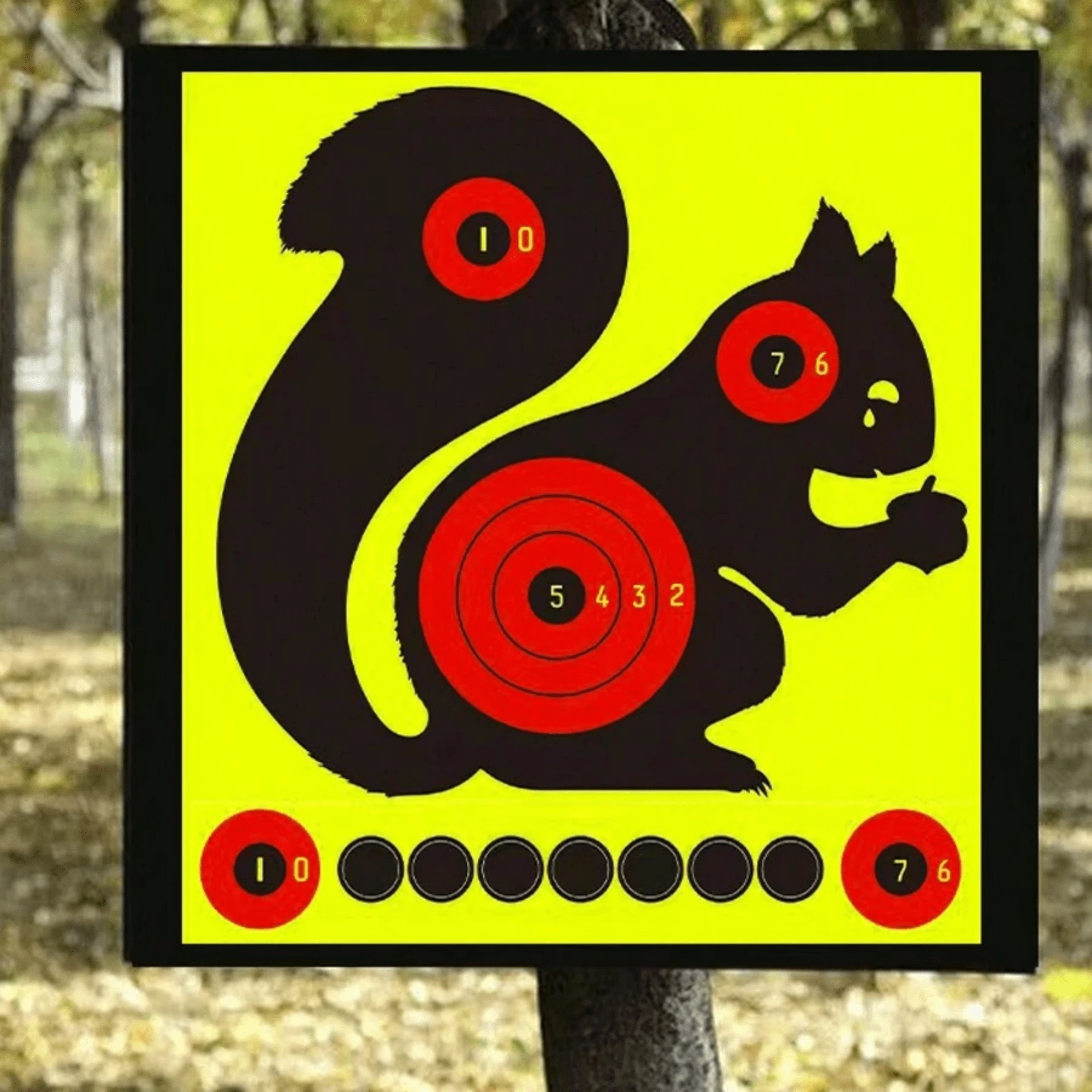 5pcs Splatter Targets Silhouette Splatter Target - Easy Viewing Your ...