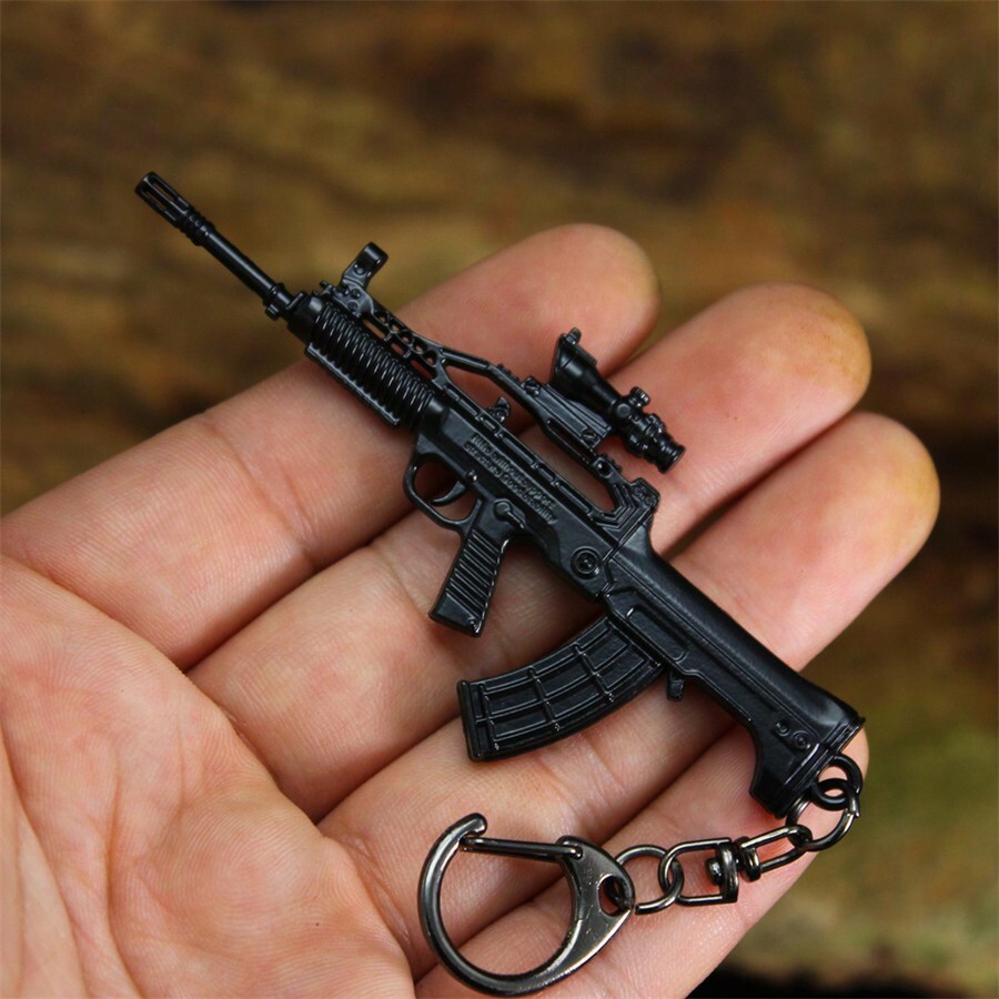 /QBZ Assault Rifle Model Toy, A Toy Gun Of Assault Rifle From Games And ...