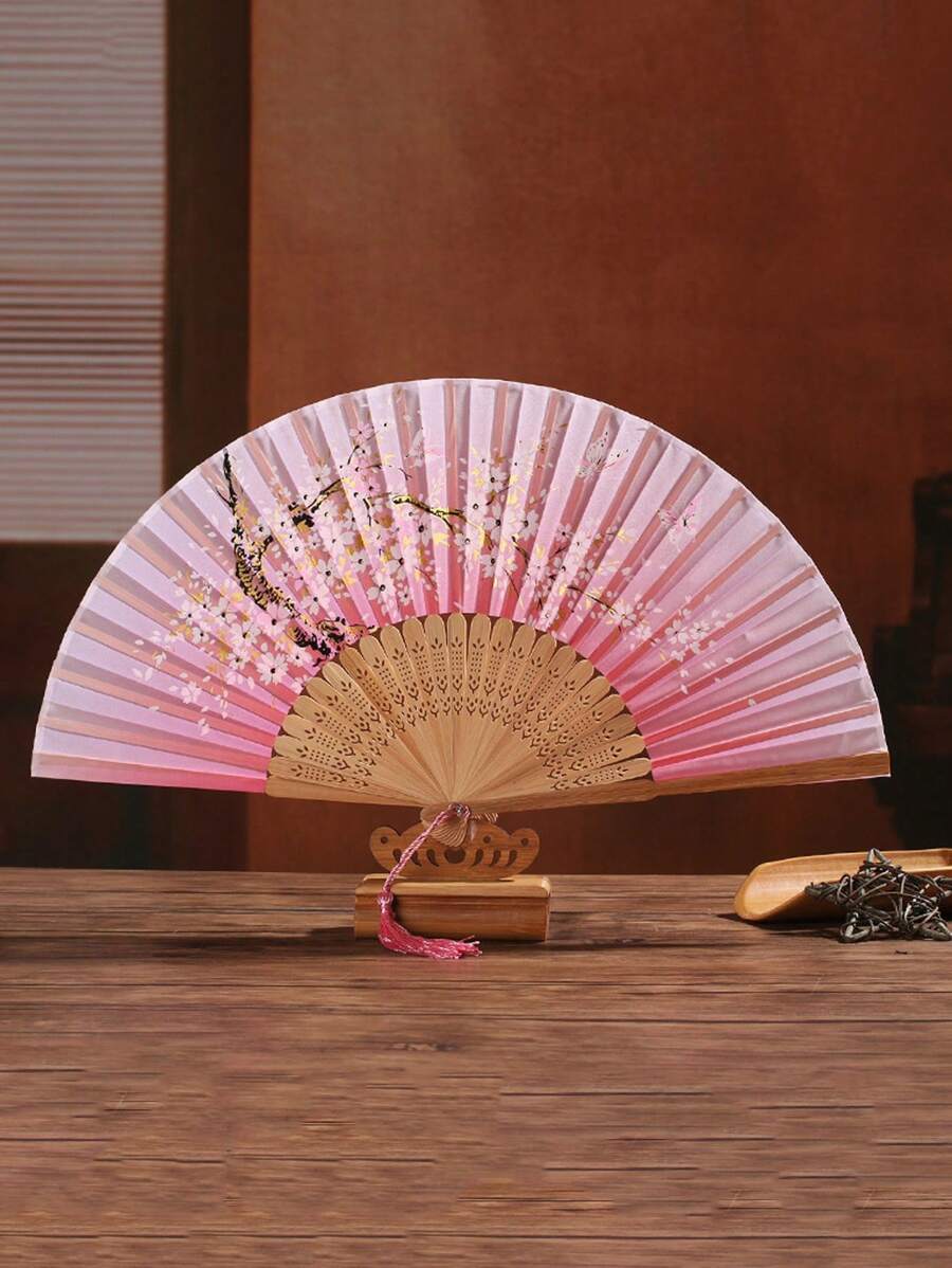 1PC Decorate Small Bamboo Fans , Ancient Fan, Hand-Held Dance Fan, Mini ...