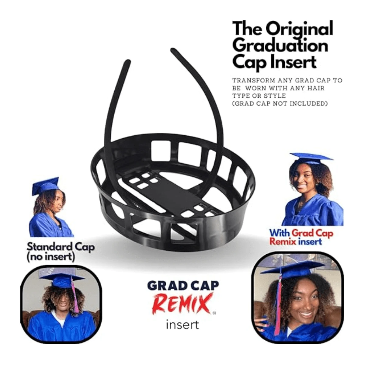 Secures Your Graduation Cap And The Option To Wear Your Hair In Any ...