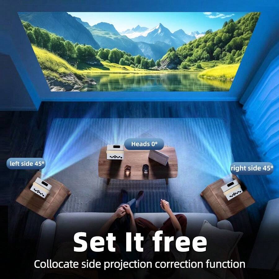 2024 Latest 5G Smart Ultra HD Home Projector, Super Clear Projection ...