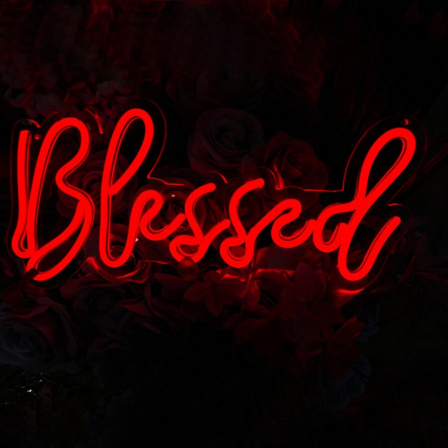 Neon Sign, Warm White Neon Light USB Powered LED Neon Light For Wall ...