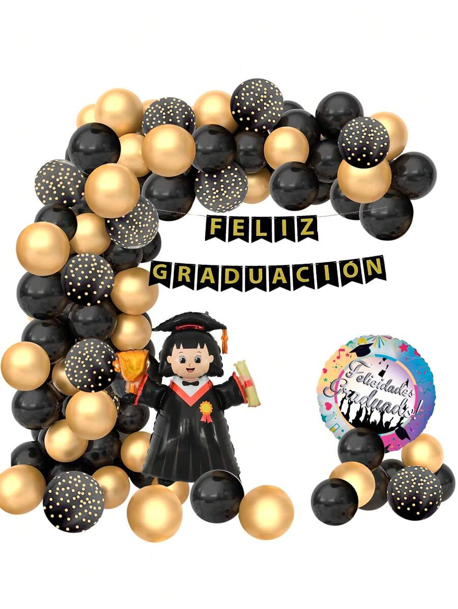 KiPackage Of Balloons For Graduation Balloon Set For School Closing ...