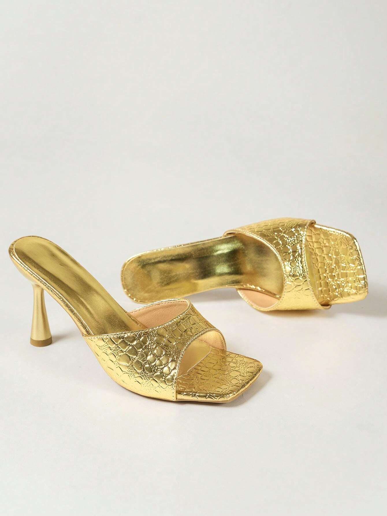 White Women\ High-Heeled Sandals Women\ Summer New Style Elegant Middle ...