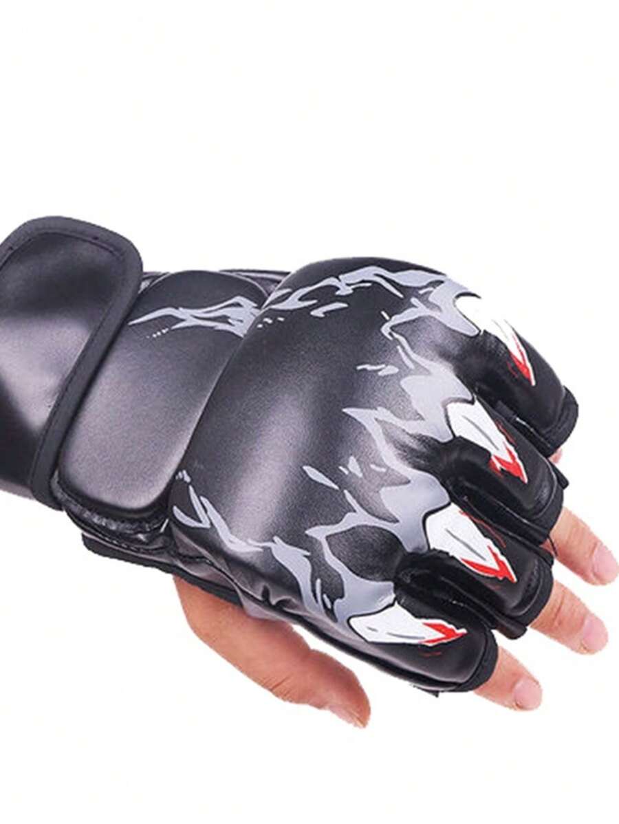Adult Boxing Training Sanda Half Finger Tiger Claw Boxing Gloves ...