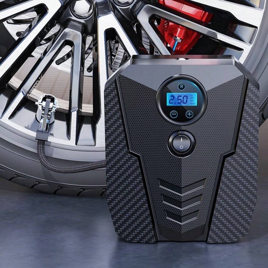 Car Mounted Inflation Pump, Portable Car Inflation Cylinder, Electric ...