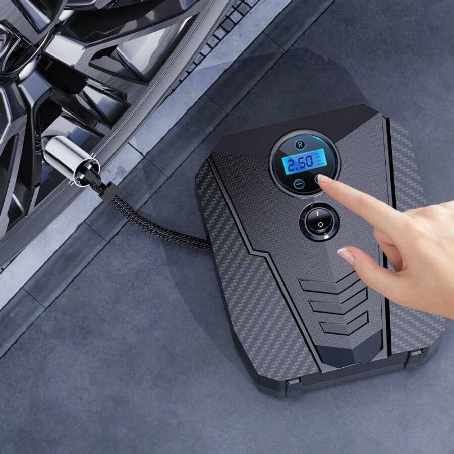 Car Mounted Inflation Pump, Portable Car Inflation Cylinder, Electric ...