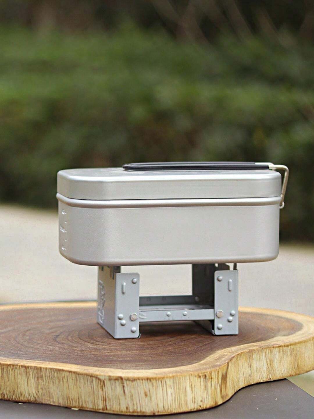1pc Portable Solid Alcohol Stove For Camping, German-Style Foldable ...