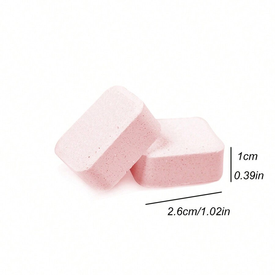 1/5/10 Pcs Pink Toilet Cleaning Effervescent Tablets For Descaling ...