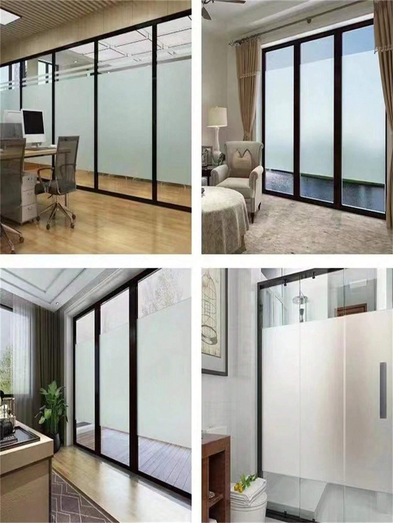 Frosted Glass Window Film Privacy Protection Film For Windows Home ...