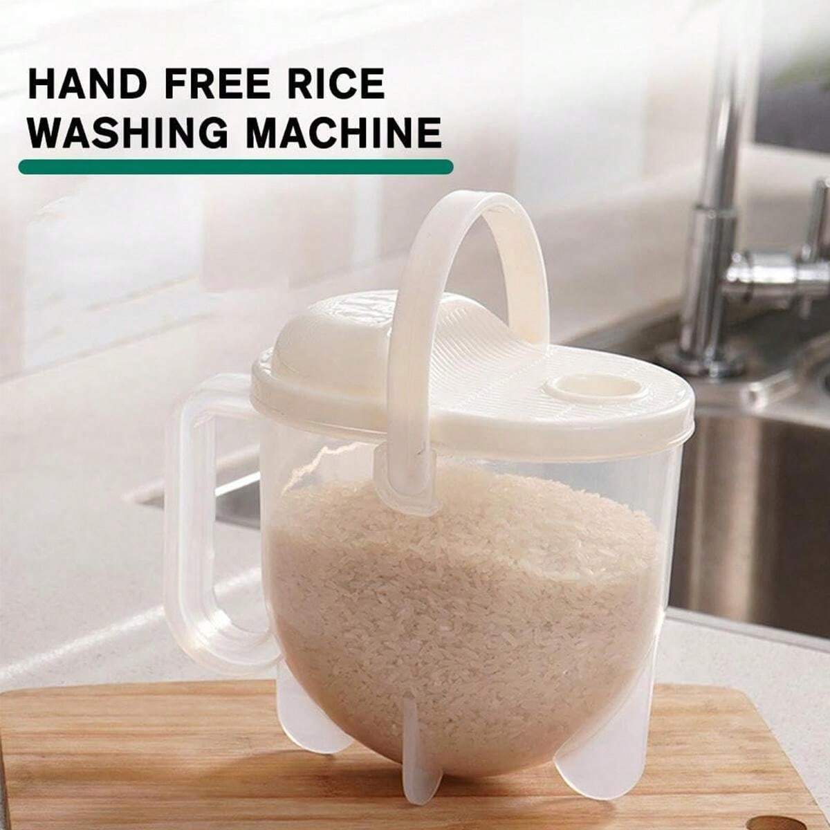 1 st Rice Tvättmaskin Filter, Grönsaker Frukt Rengöring Verktyg För Kök ...