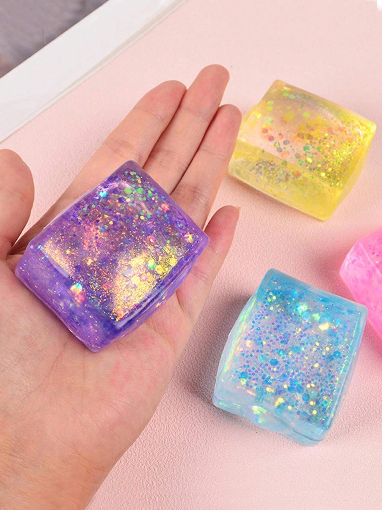 1pc Random Color Creative Malt Sugar Soft Decompression Squeeze Toy TPR ...