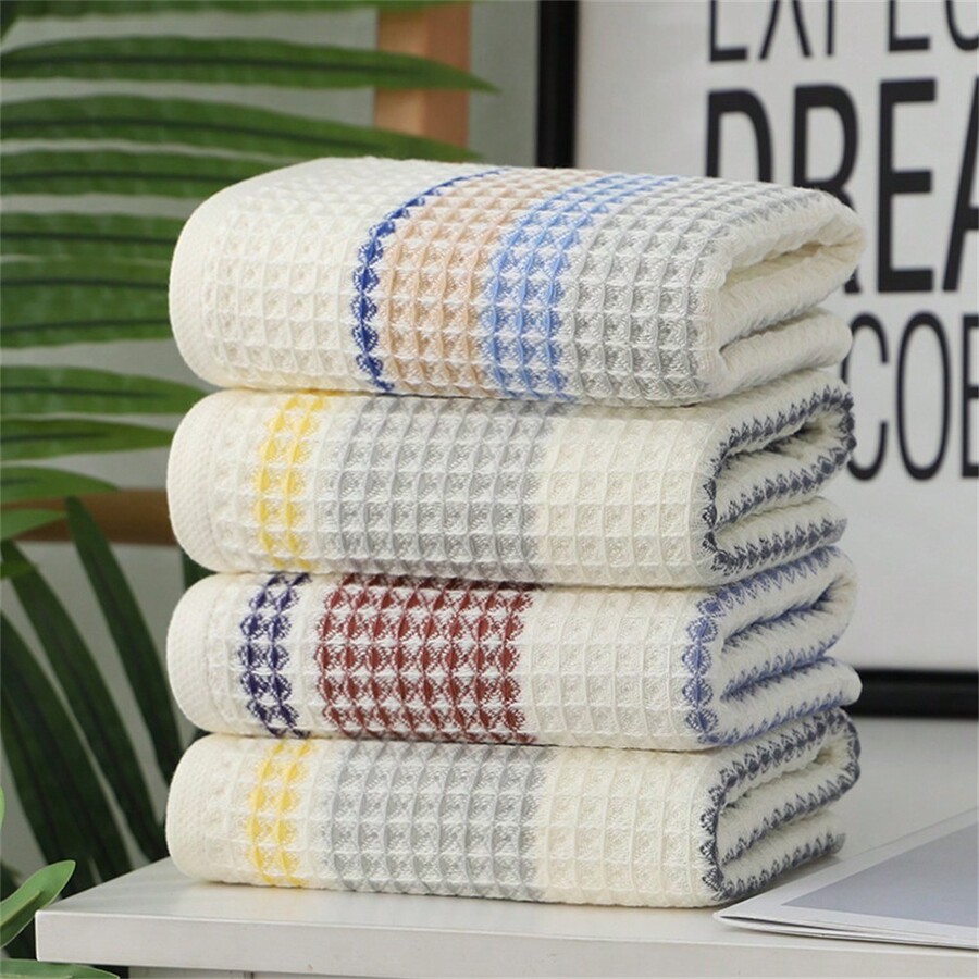 1/4pcs Quick-Drying Kitchen Dishcloth, Soft Absorbent Cleaning Cloth ...