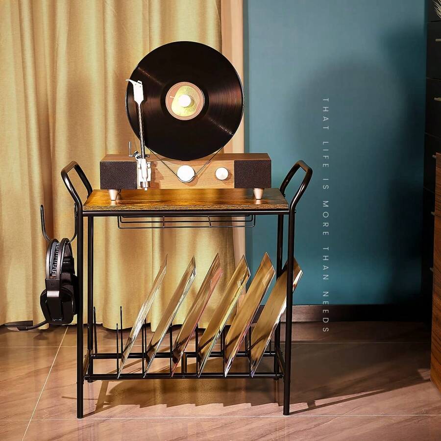 Record Player Stand, Turntable Stand, Record Player Table, Record ...
