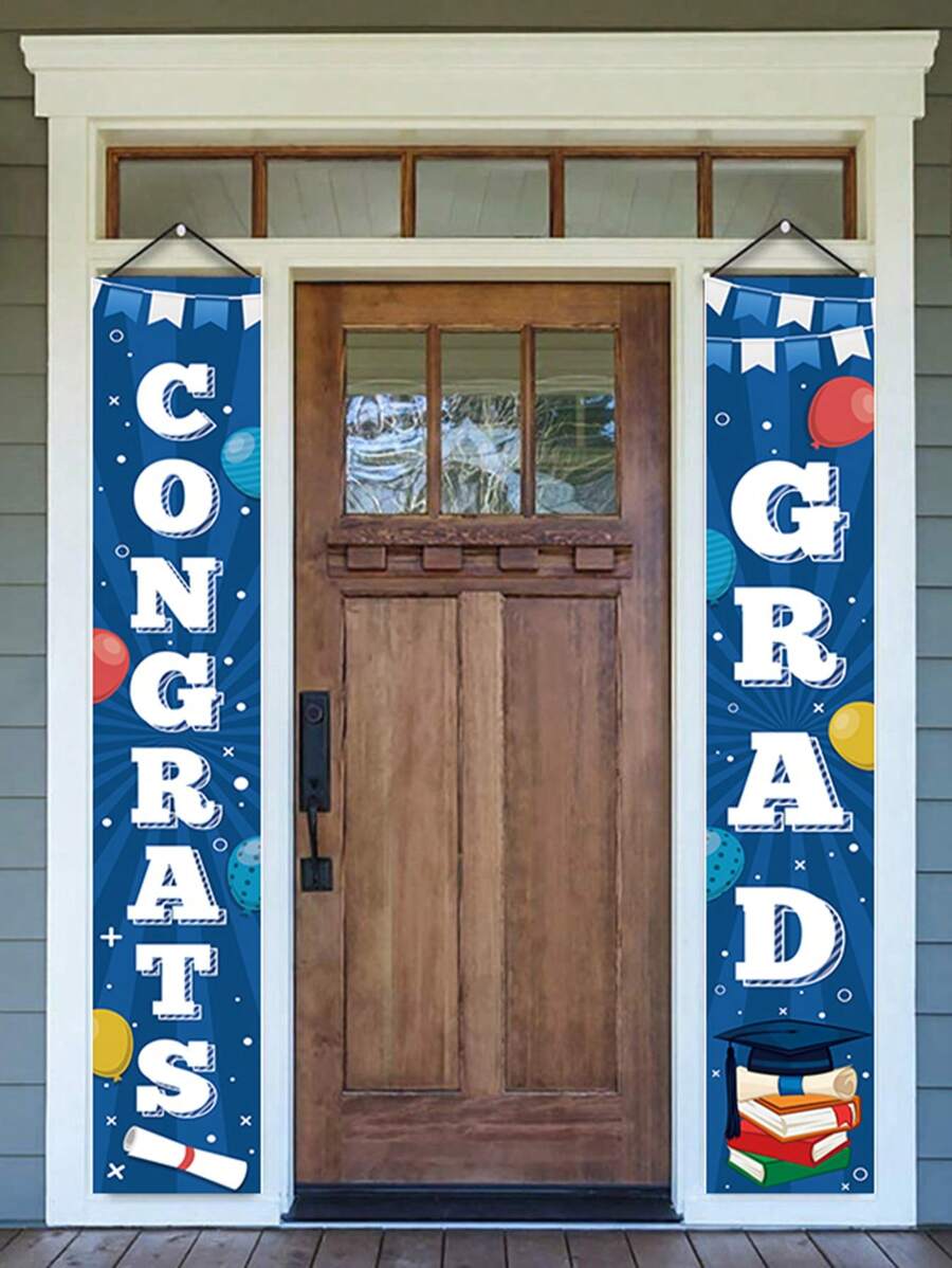 2024 Graduation Decorations Class Of 2024, Congrats Grad Porch Sign ...