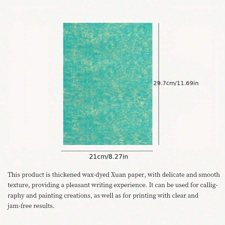 20 feuilles Papier de riz d'impression A4, papier de riz d'art ...