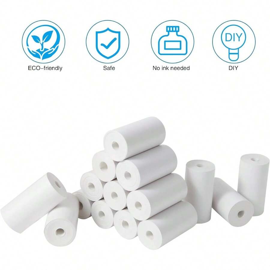 Print Paper For Kids Instant Print Camera, Photo Printer Thermal Paper ...