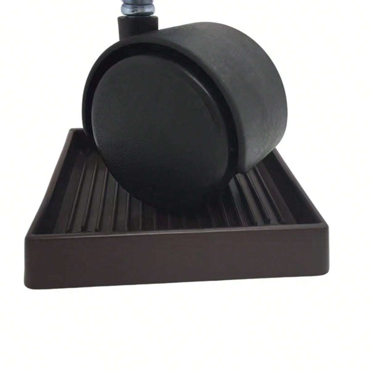 Square 3*3 Inch Furniture Caster Cups Round Rubber Sofa Foot Pads With ...